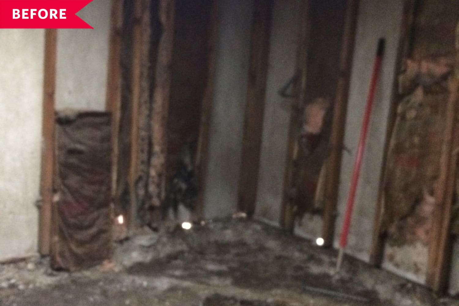 Decaying Duplex Gets Living Room Redo - Before and After Photos ...