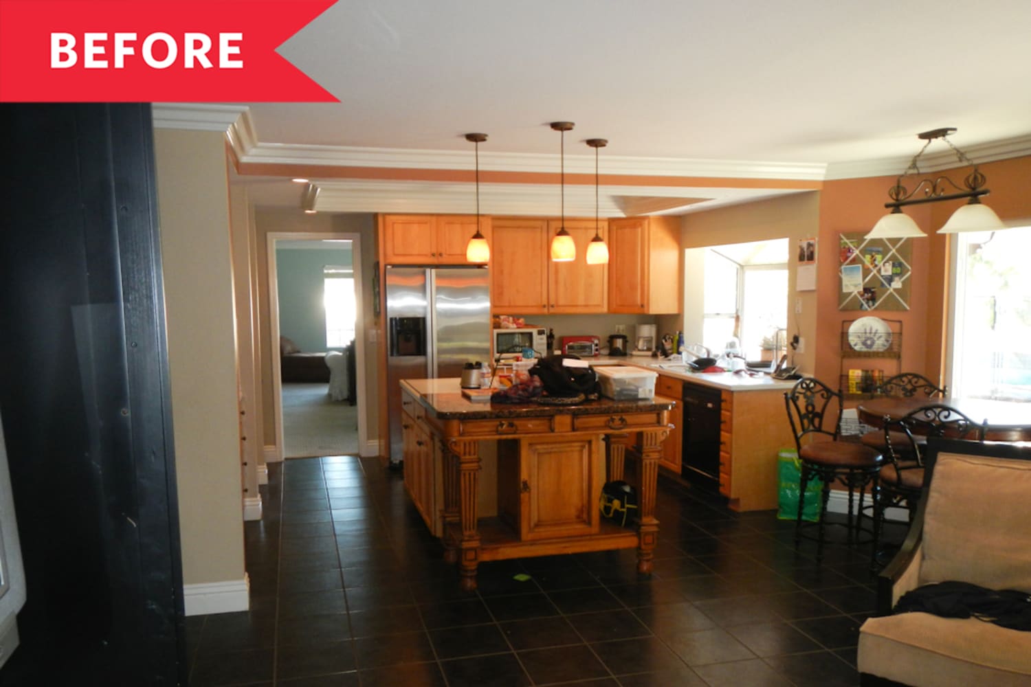 White Kitchen Redo with Two Islands - Before and After Photos | The Kitchn