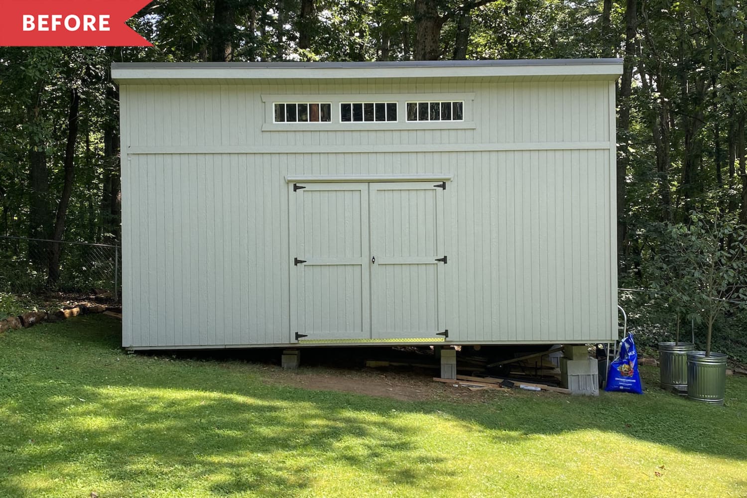 Shed makeover - Before and After Photos | Apartment Therapy