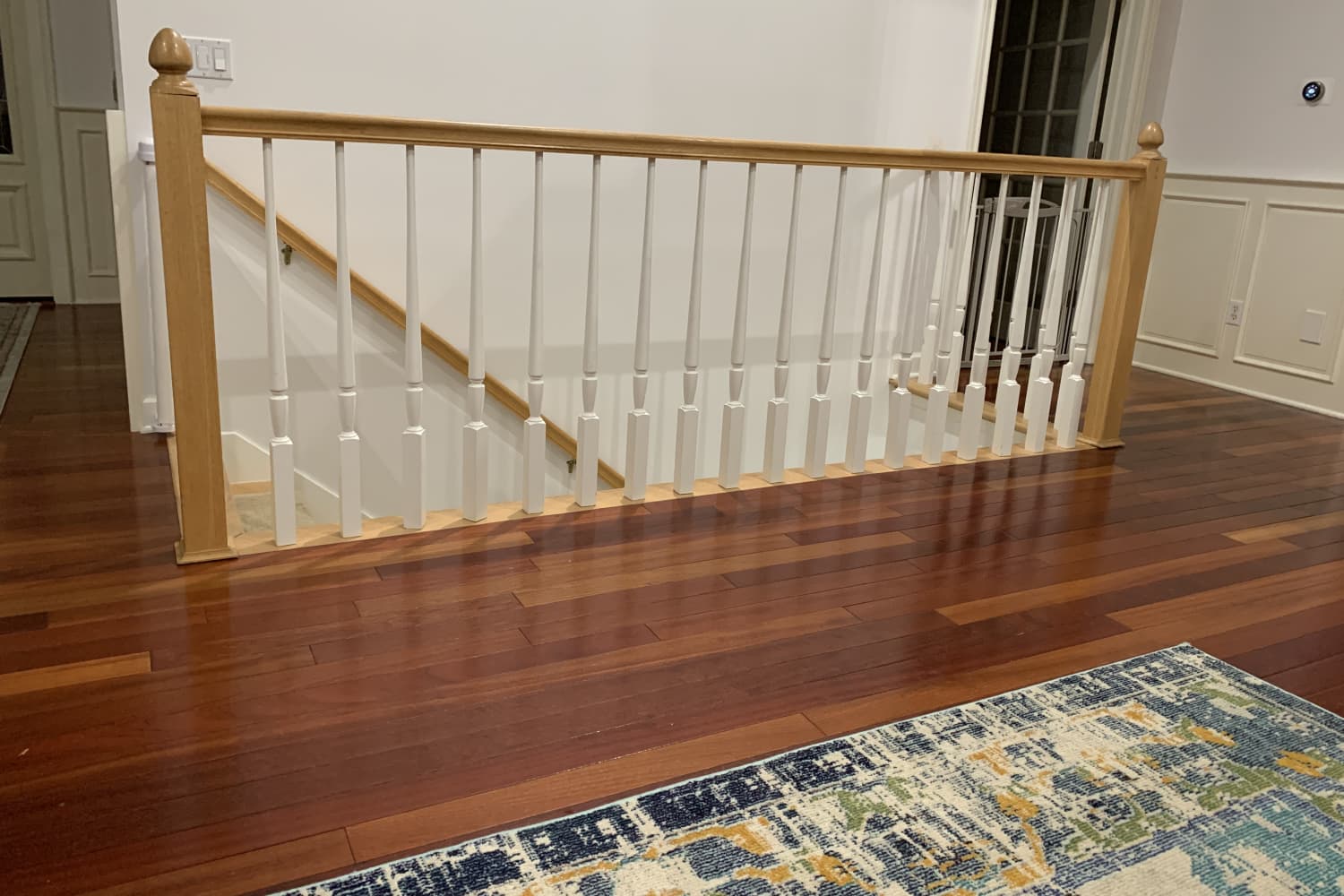 DIY Stair Railing Revamp - Before and After Photos | Apartment Therapy