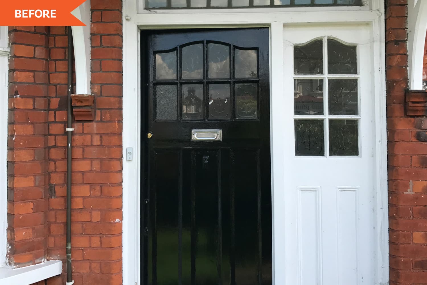 Red Front Door Redo - Before and After Photos | Apartment Therapy