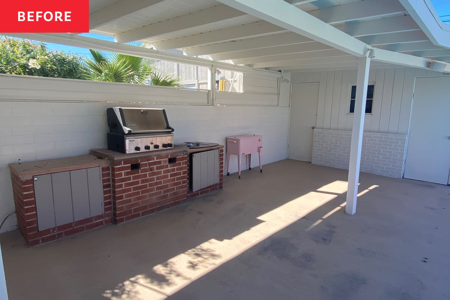 Pink Patio Redo - Before and After Photos | Apartment Therapy