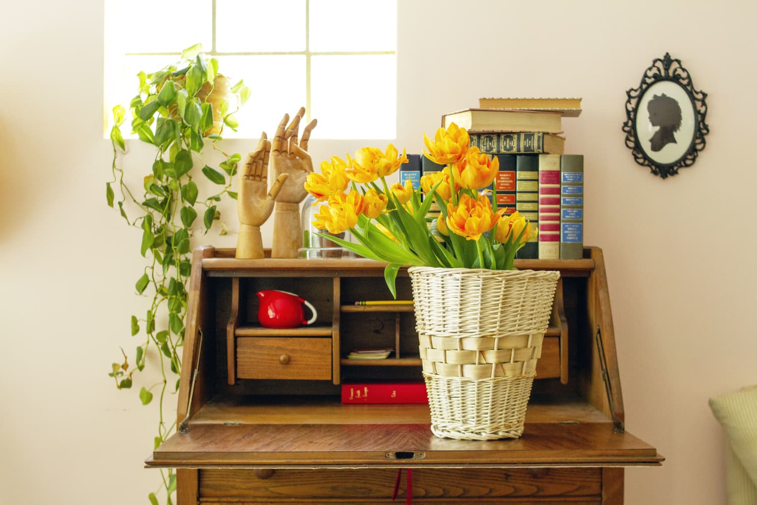 Thrifted Basket Makeover - DIY Wicker Upgrade Idea | Apartment Therapy