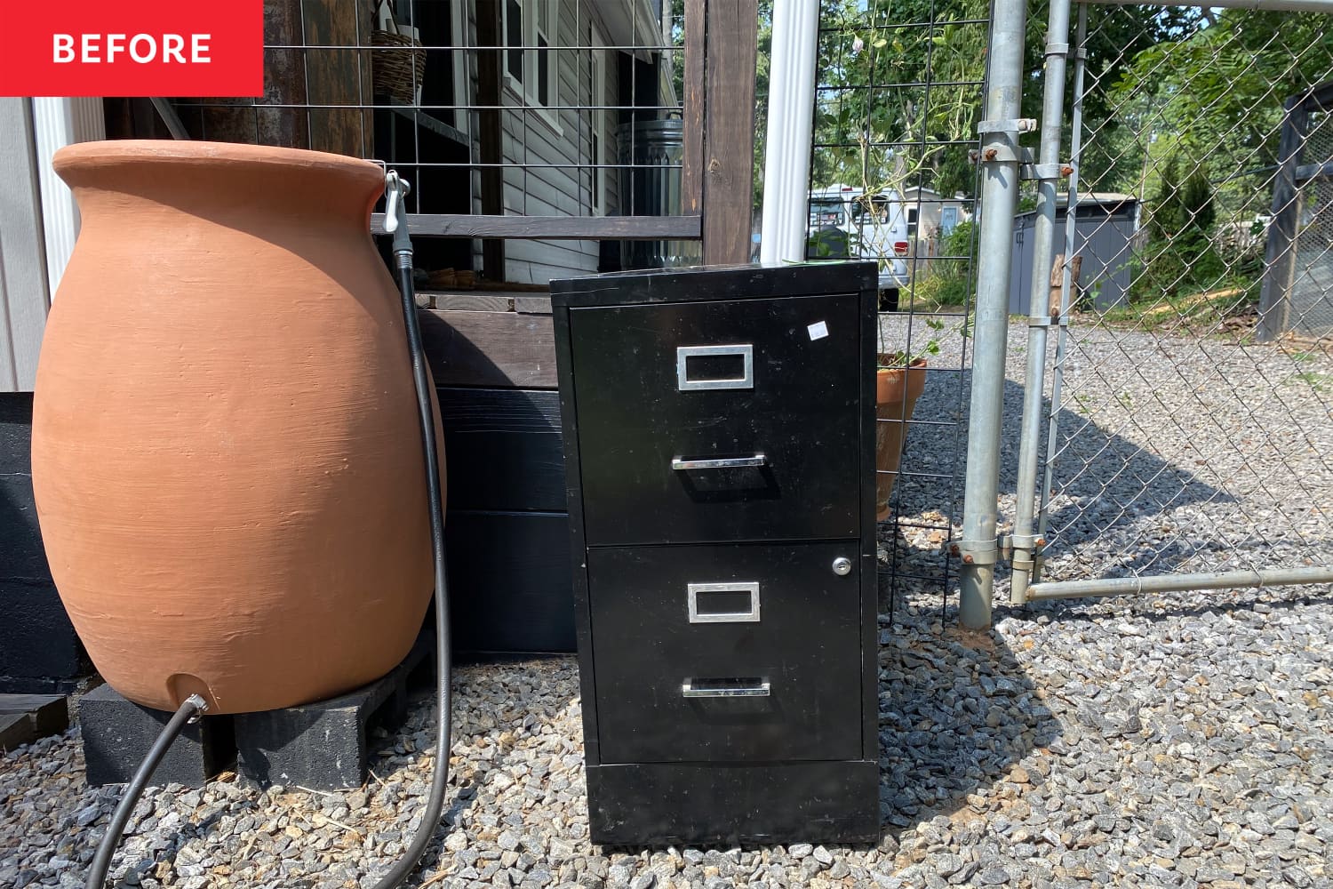 I Turned an Old Filing Cabinet into a Dreamy, Modern Planter ...