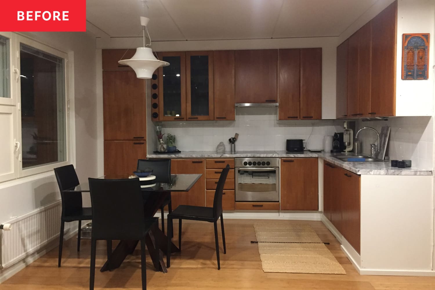 How to Update Dated Kitchen Cabinets for $2,400 | Apartment Therapy
