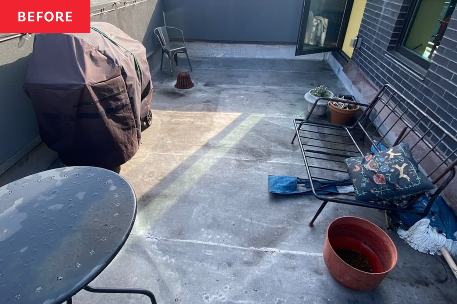 A Terrace Makeover Creates a Dream Gardening & Lounge Spot | Apartment ...