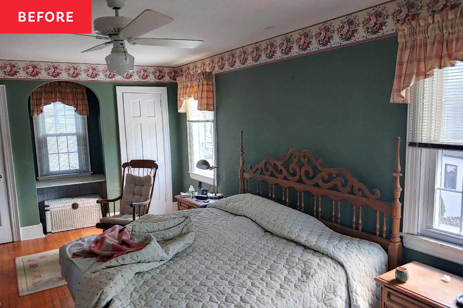 I Transformed This Bedroom Alcove into a Cozy Desk Area | Apartment Therapy