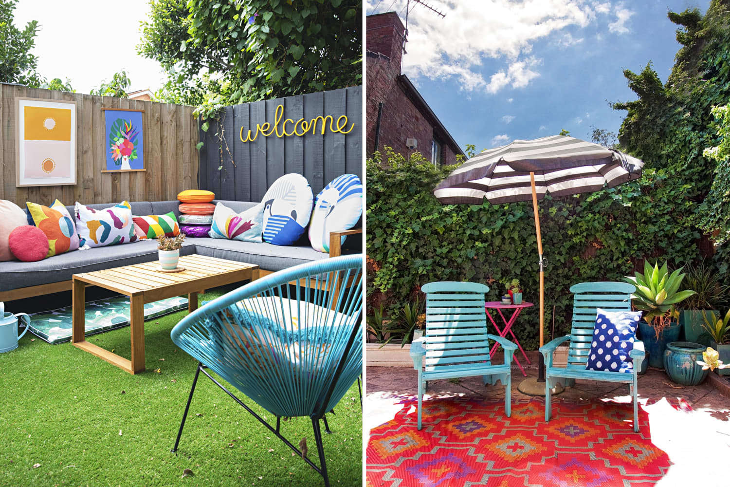 Colorful Outdoor Area Inspiration and Photos | Apartment Therapy