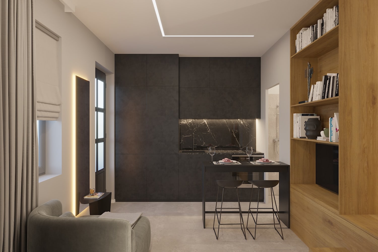 Mini Modern Studio Tour in Hungary | Apartment Therapy