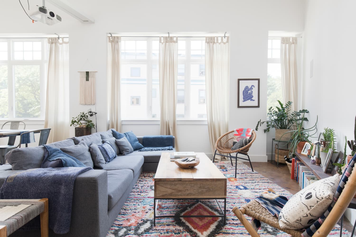 Bohemian Boston Loft Home Tour Photos | Apartment Therapy
