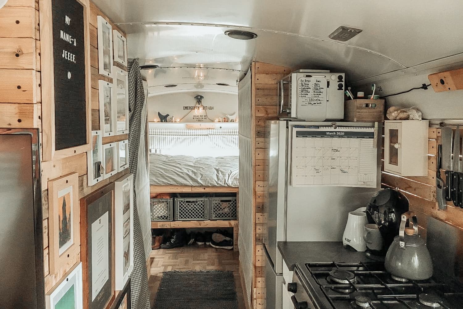 The Real Buslife of Cheshire Home Tour | Apartment Therapy