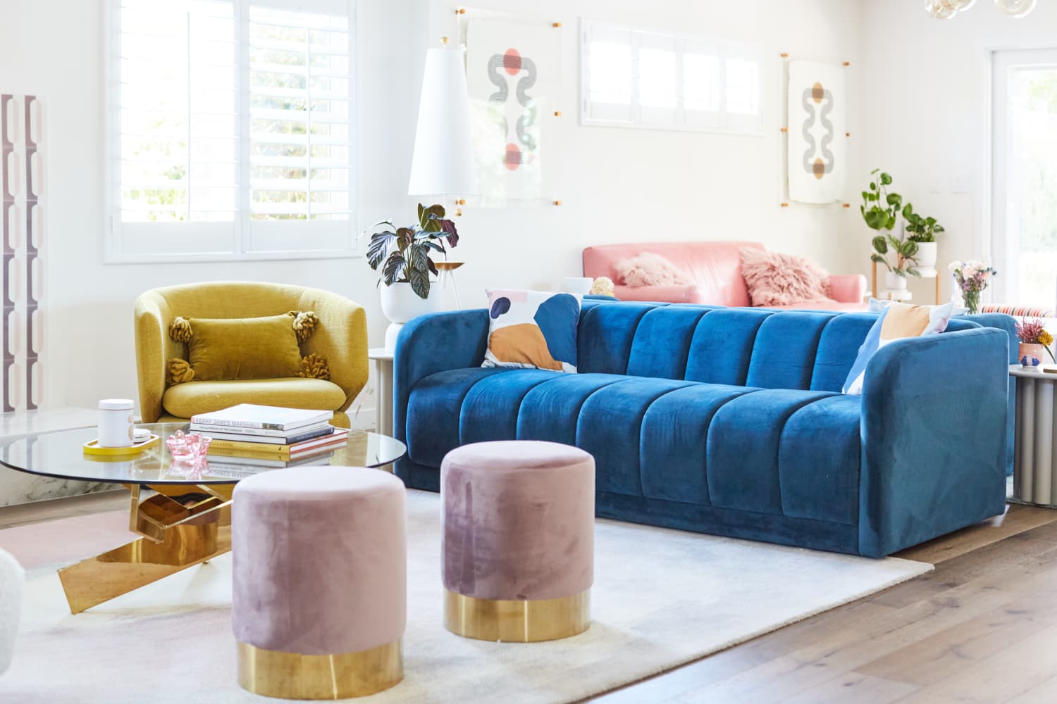 Colorful Furniture Los Angeles House Interior Design Inspiration ...