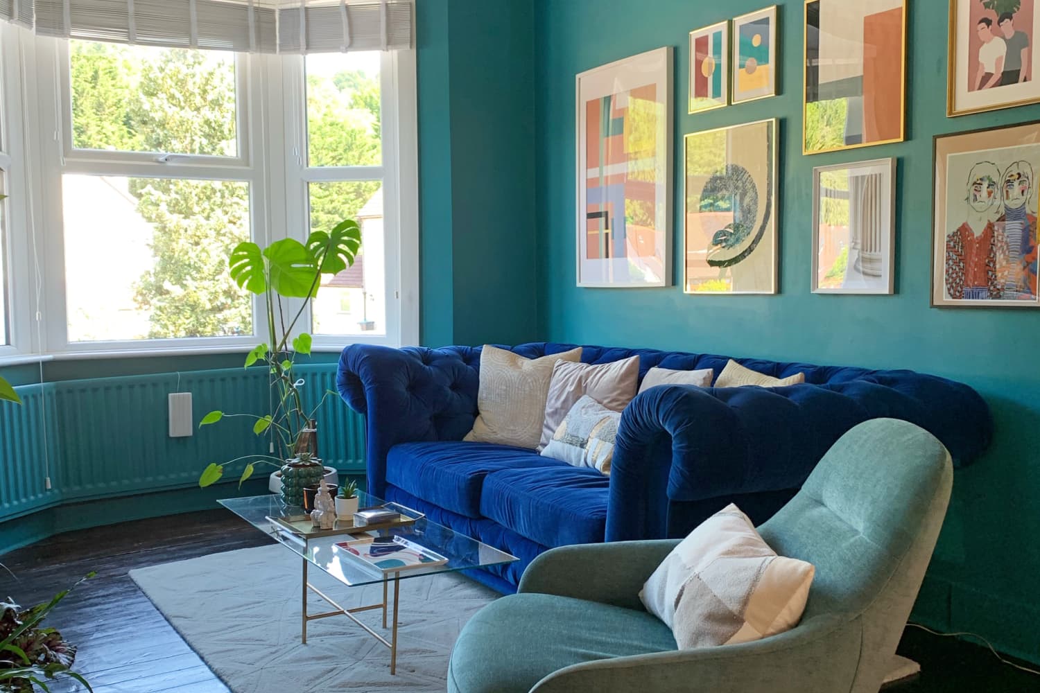 Color Blocking and Subtle Color Palette Inspiration | Apartment Therapy
