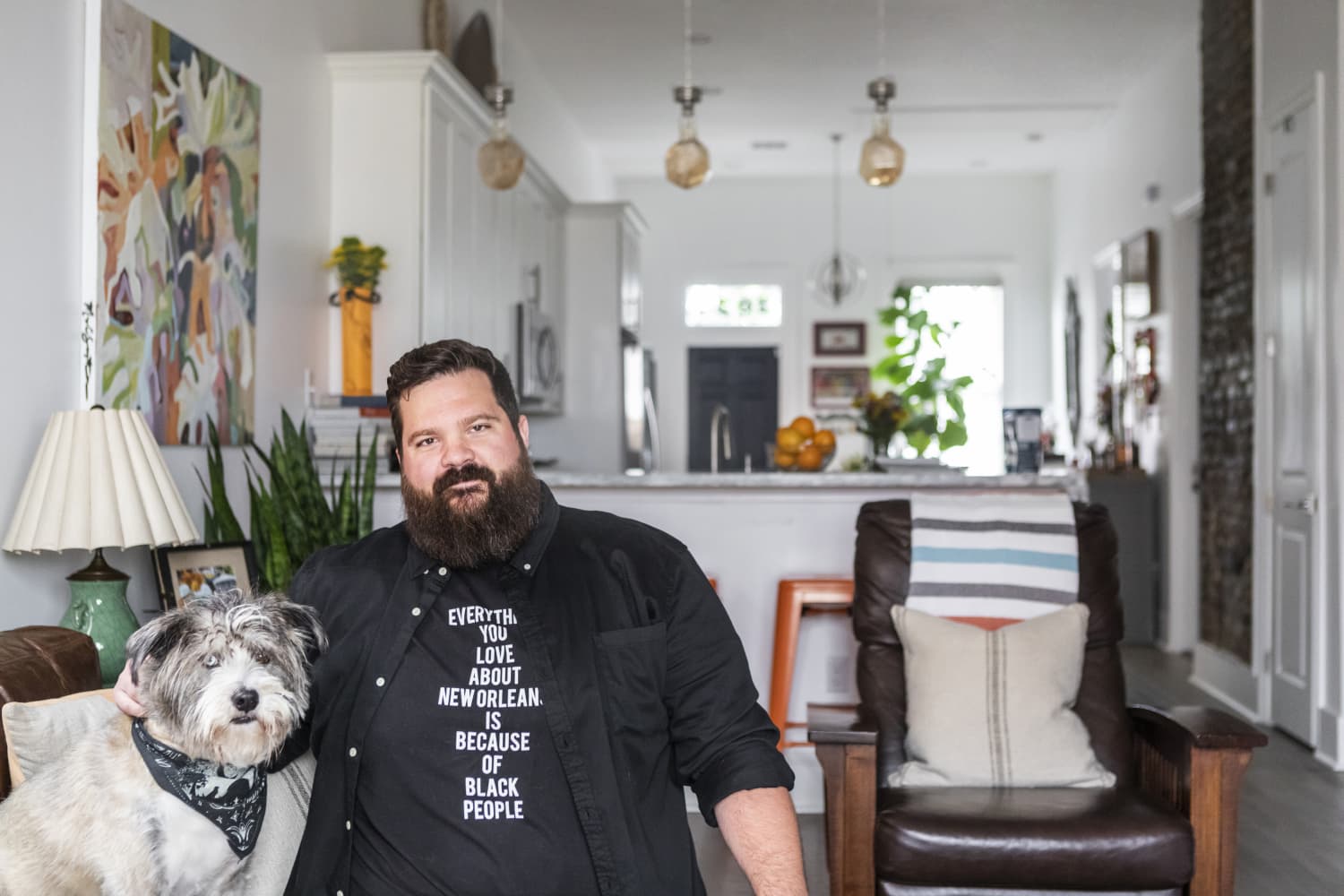 Eclectic Vintage New Orleans Shotgun House Tour Photos | Apartment Therapy