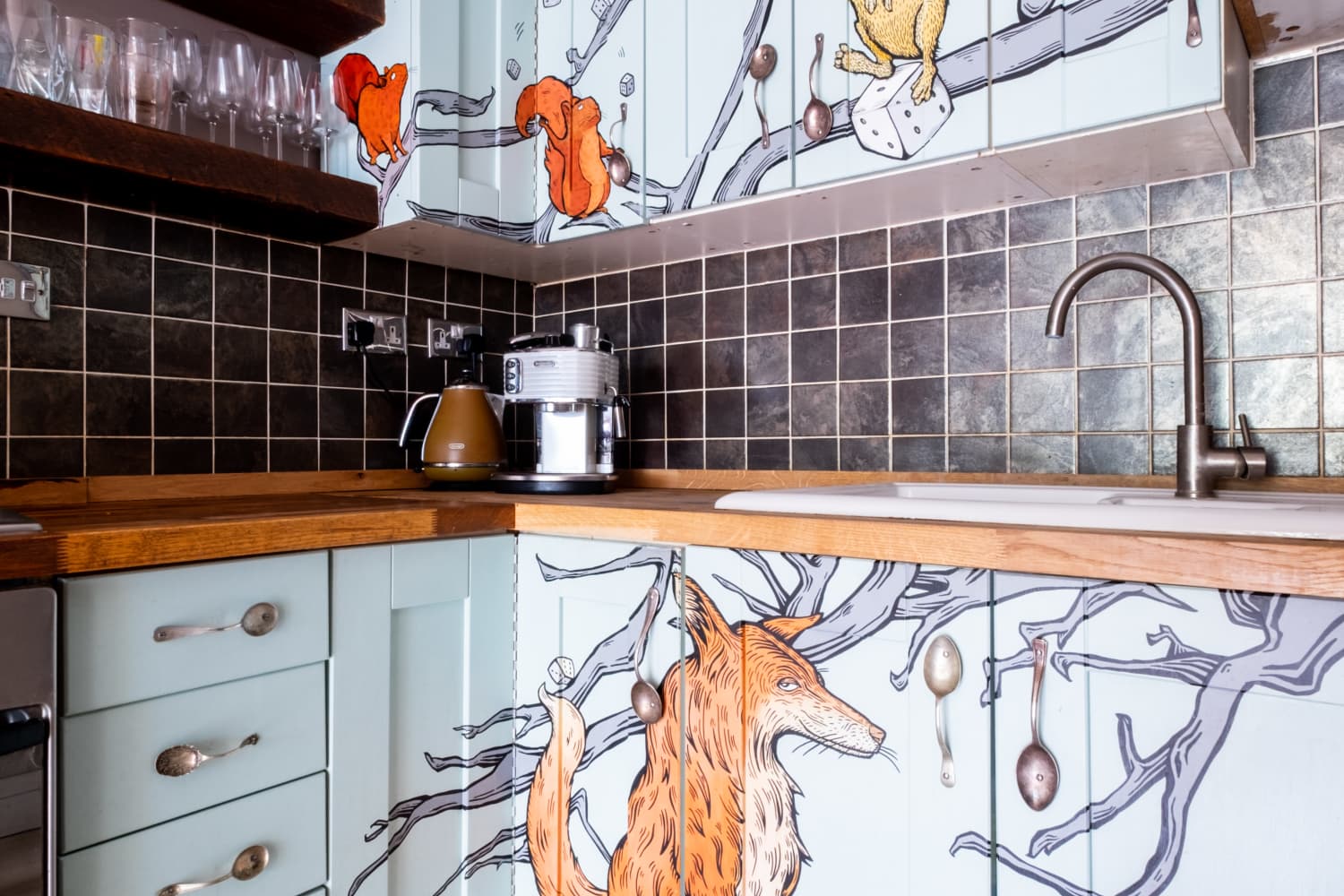 Artist Alex Lucas Colorful Bristol Home Tour Photos | Apartment Therapy