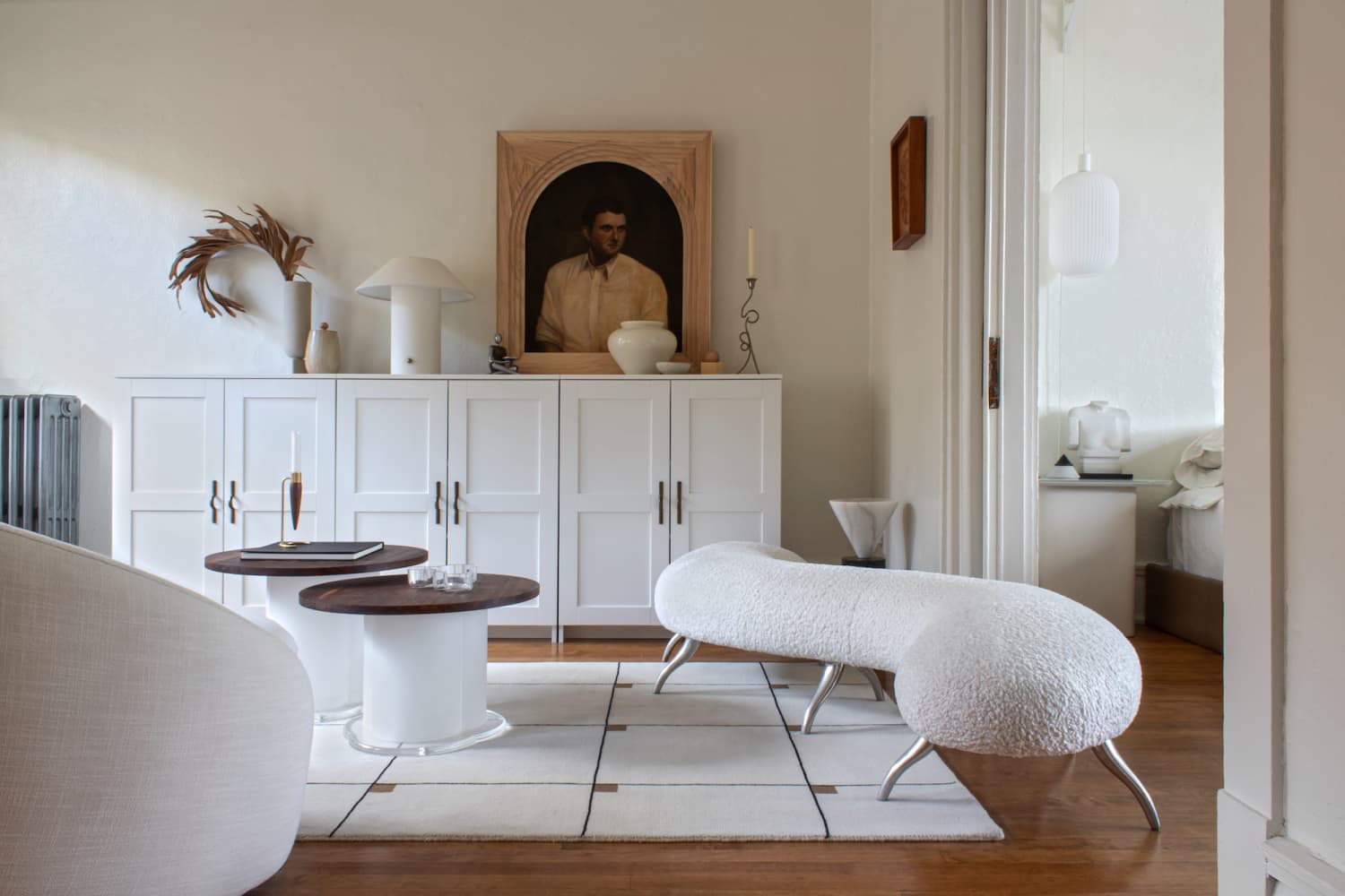 Monochrome Color Palette in 545-Square-Foot Rental | Apartment Therapy