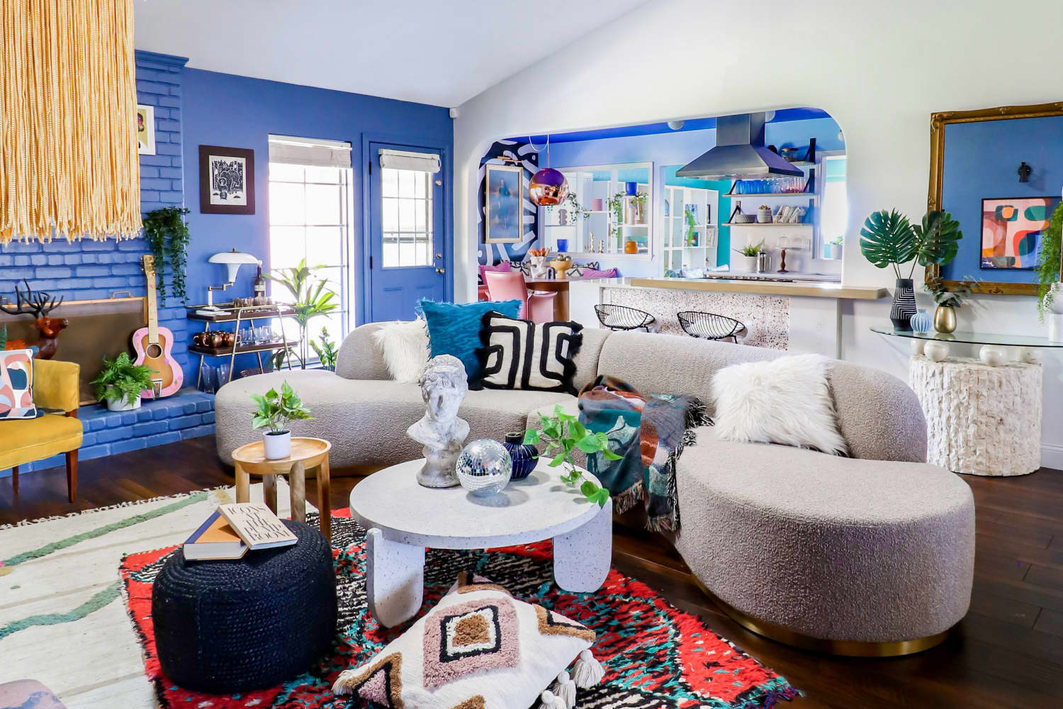 Colorfully Dramatic Maximalism Texas House Photos | Apartment Therapy