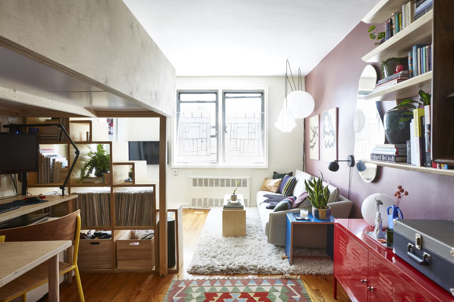 Renter Friendly DIY Budget 350-Square-Foot Brooklyn Studio | Apartment ...