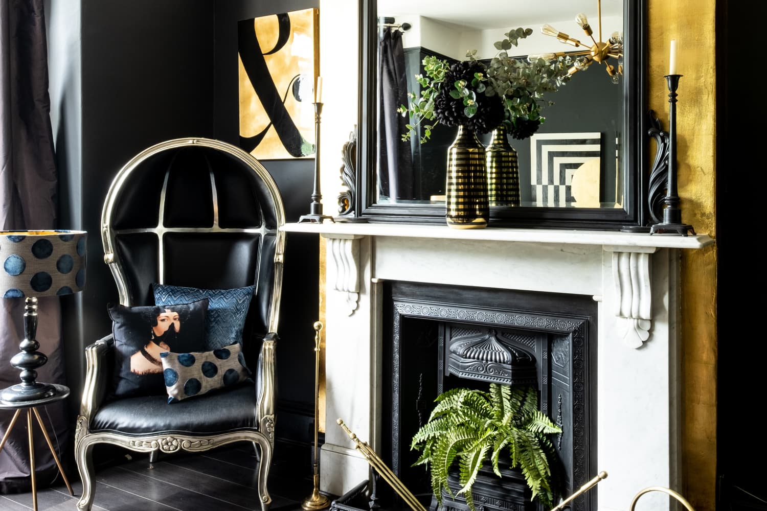 Dark, Gothic, and Glam Victorian House Built in 1894 | Apartment Therapy