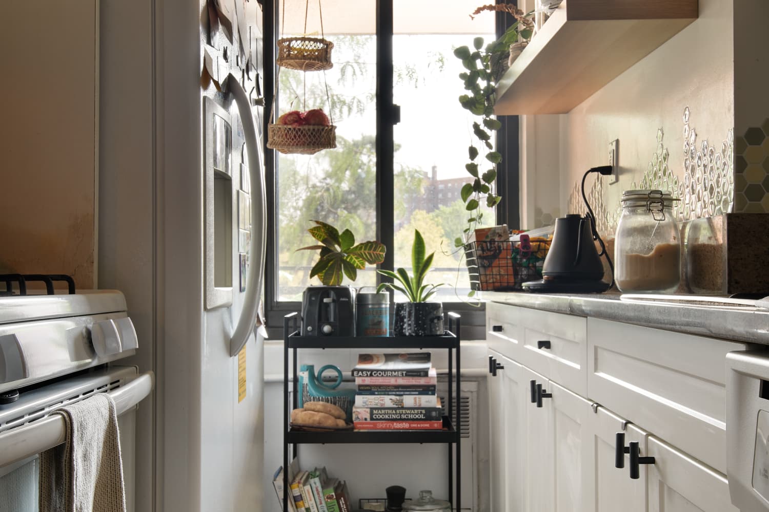 4 Easy Storage Ideas to Steal from this Narrow Kitchen in Harlem | The ...