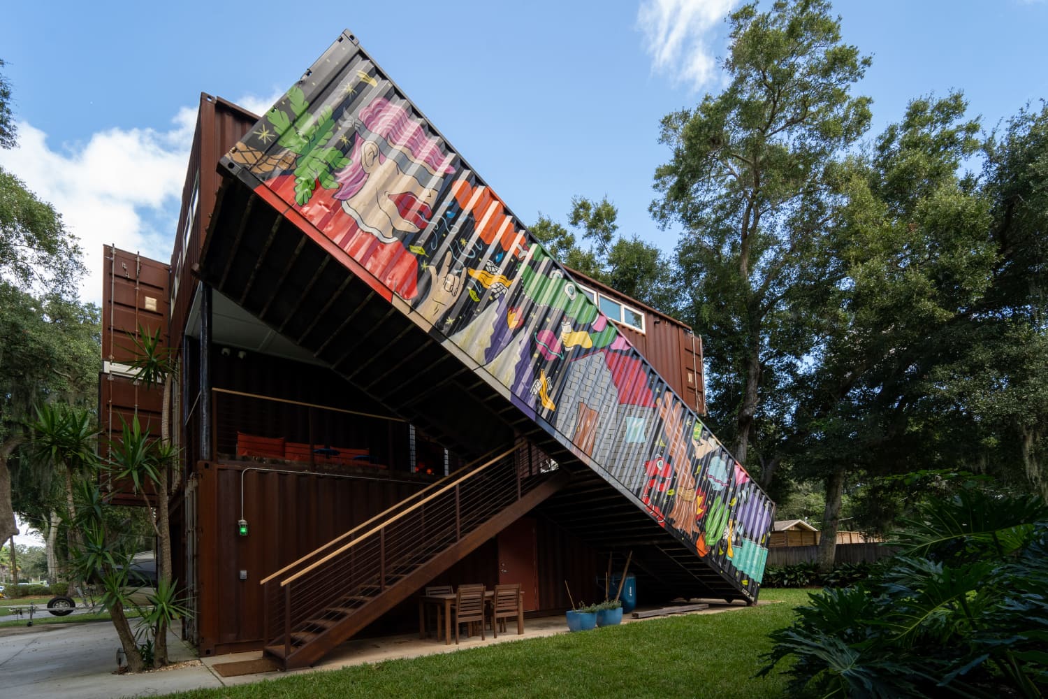 Shipping Container Prince Road Container House Tour Photos | Apartment ...