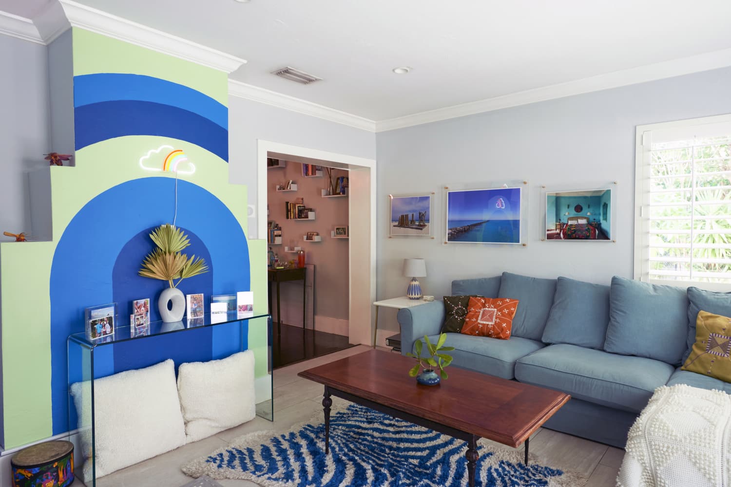 Joyful Colorful Miami Budget House | Apartment Therapy