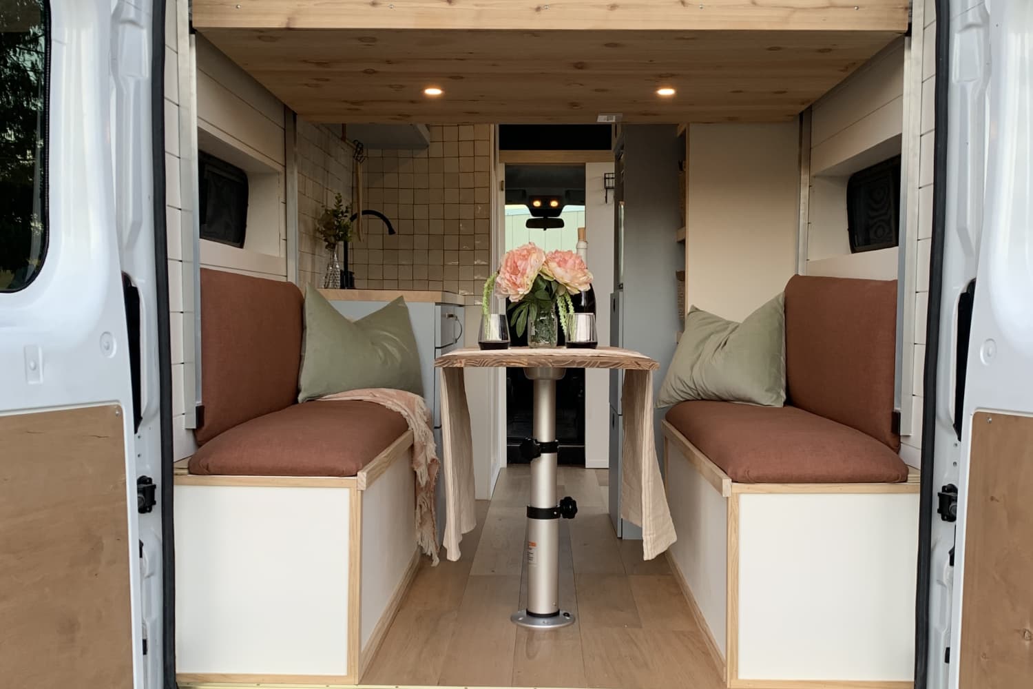See Photos Inside a Custom-Built Van Home | Apartment Therapy