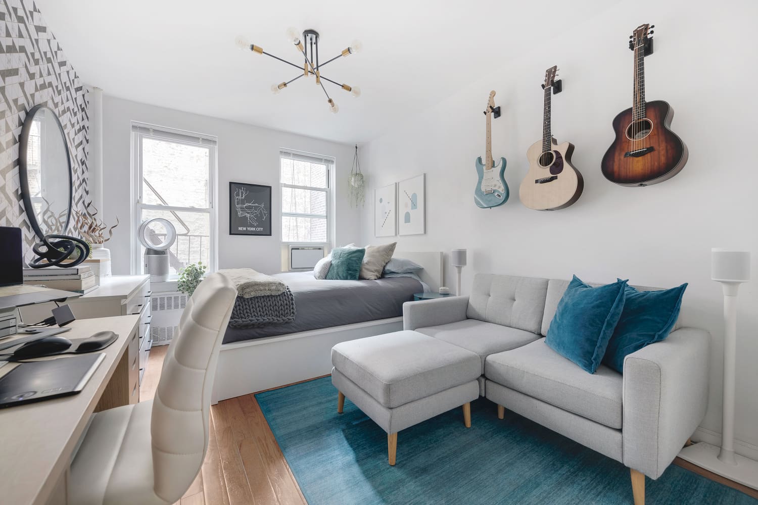 237-Square-Foot NYC Studio Apartment - Home Tour and Photos | Apartment ...