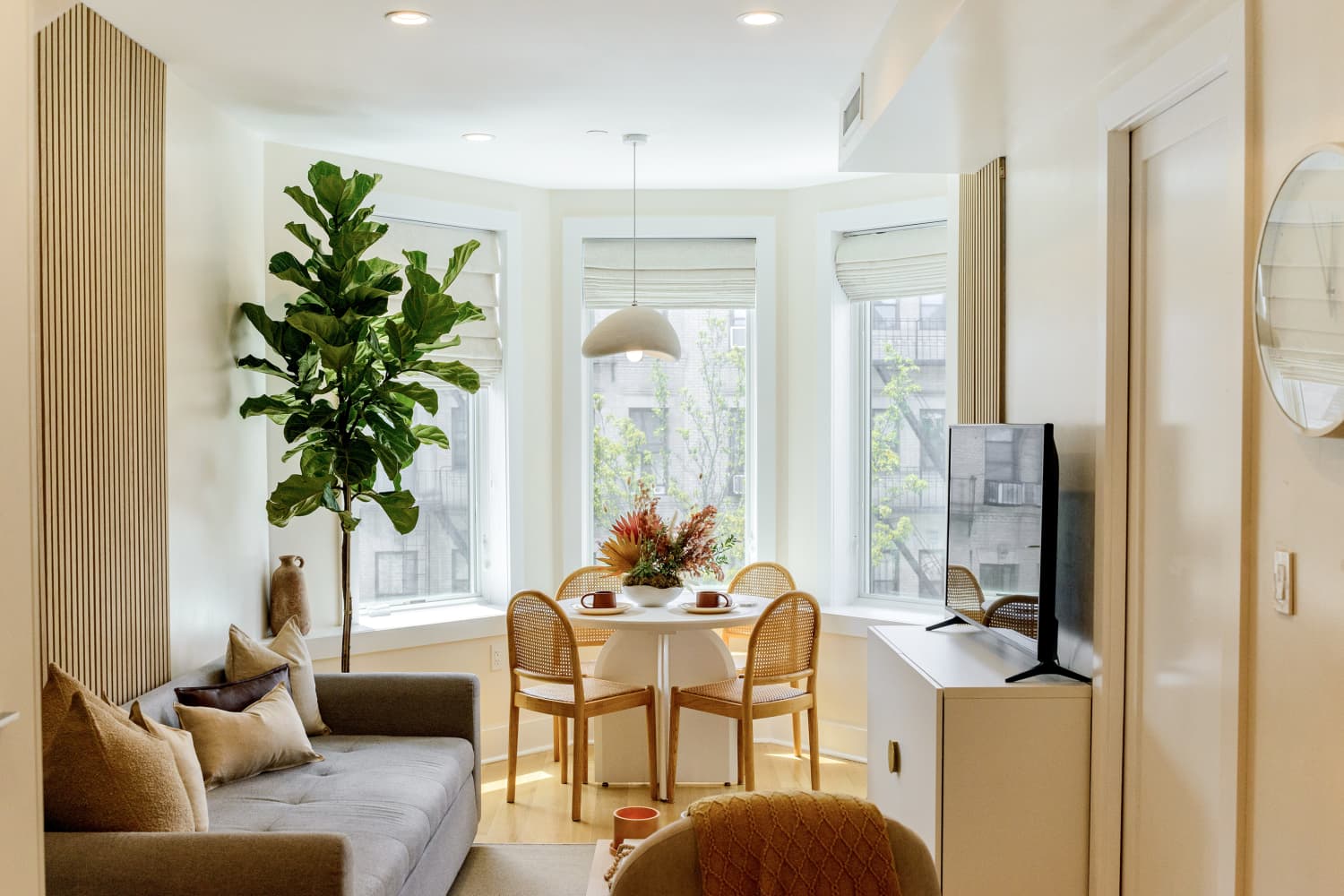 Tour an Organic Minimal Brooklyn Condo Inspired by West Africa ...