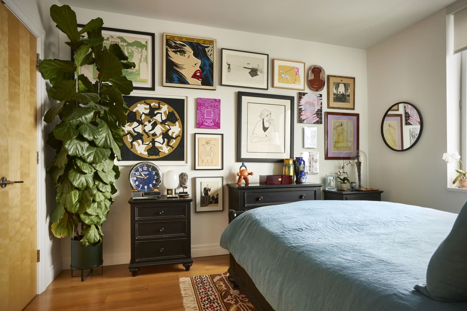 Modern Art Fills This Fort Greene Rental Apartment | Apartment Therapy