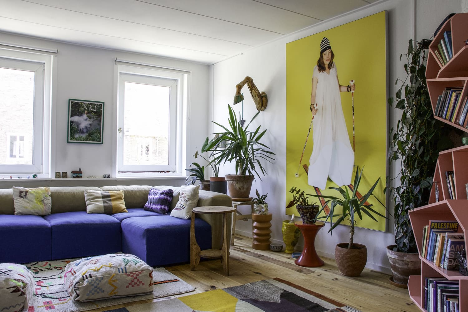Tour a Small Amsterdam Home Packed With Color and Pattern | Apartment ...