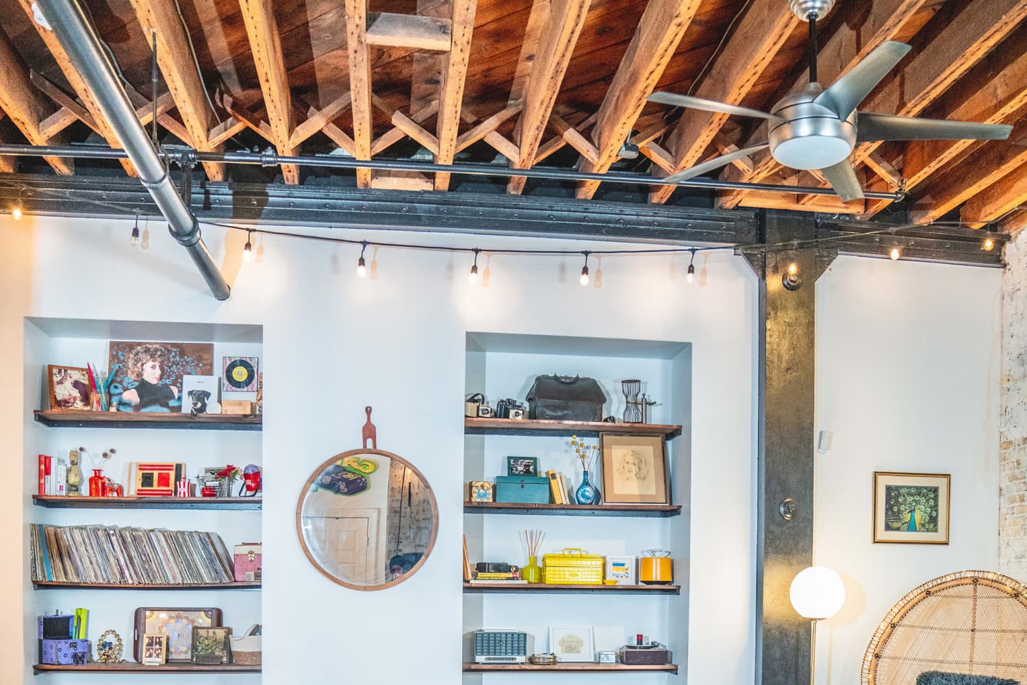 See Inside a Maximalist Industrial Jersey City Heights Loft | Apartment ...