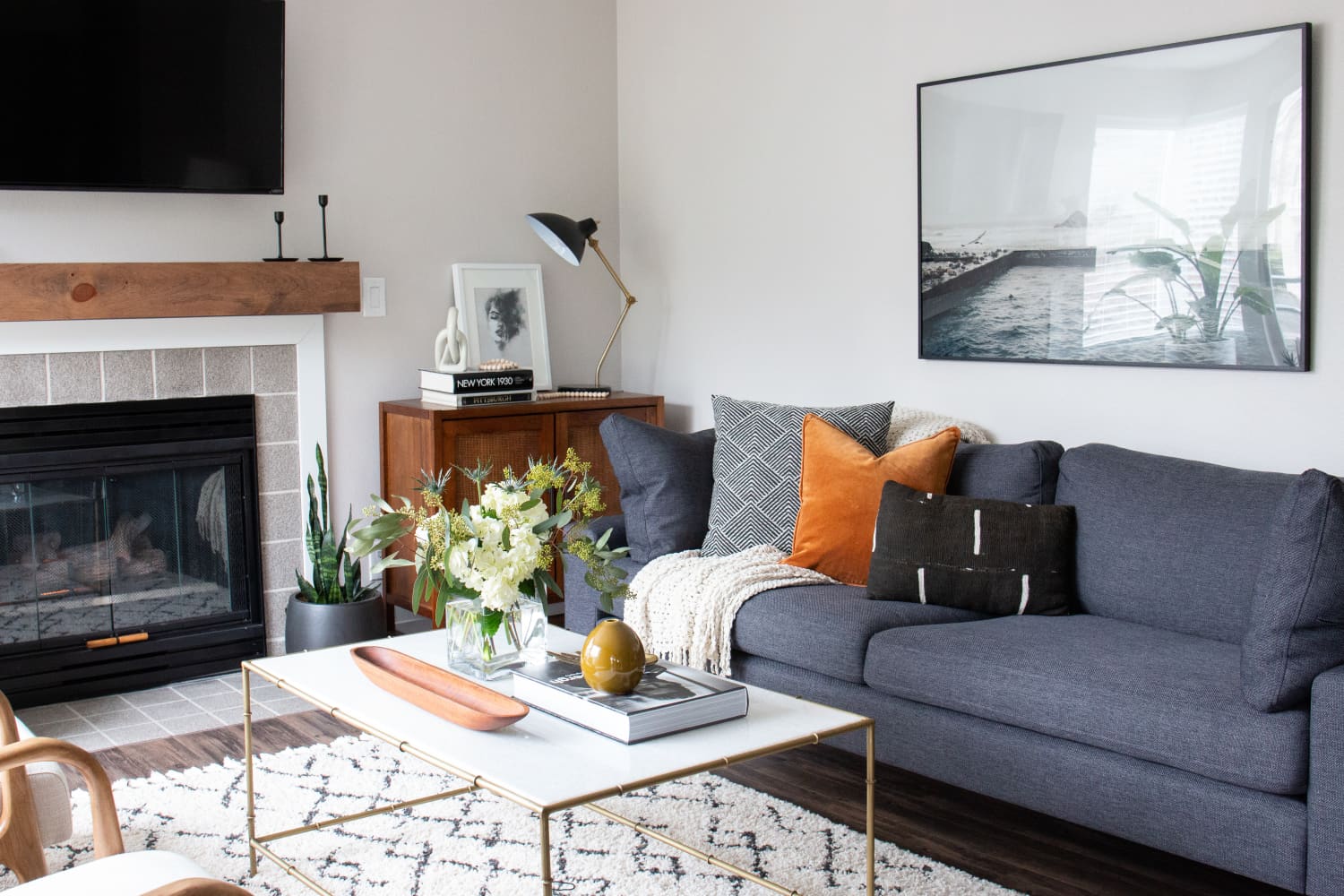 Cheap Living Room Upgrades - Easy Living Room Swaps | Apartment Therapy