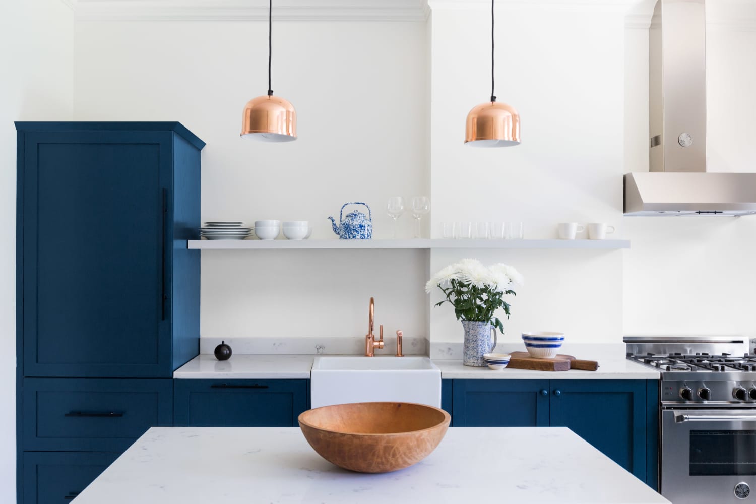 Blue Kitchen Inspiration - Buzzfeed | The Kitchn