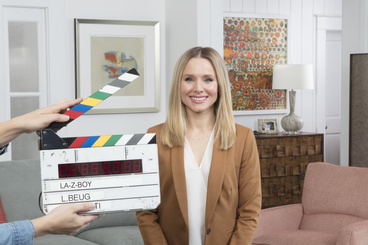 Kristen Bell La-Z-Boy Ambassador Commercial Recliner Fight | Apartment ...