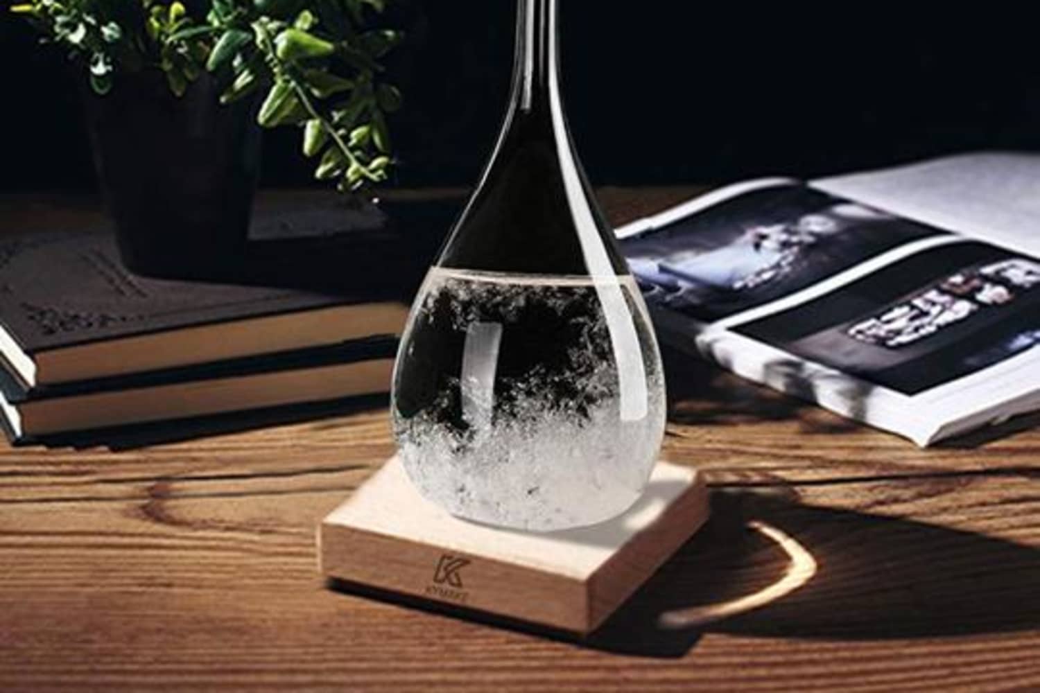 Storm Glass Weather Predictor | Apartment Therapy