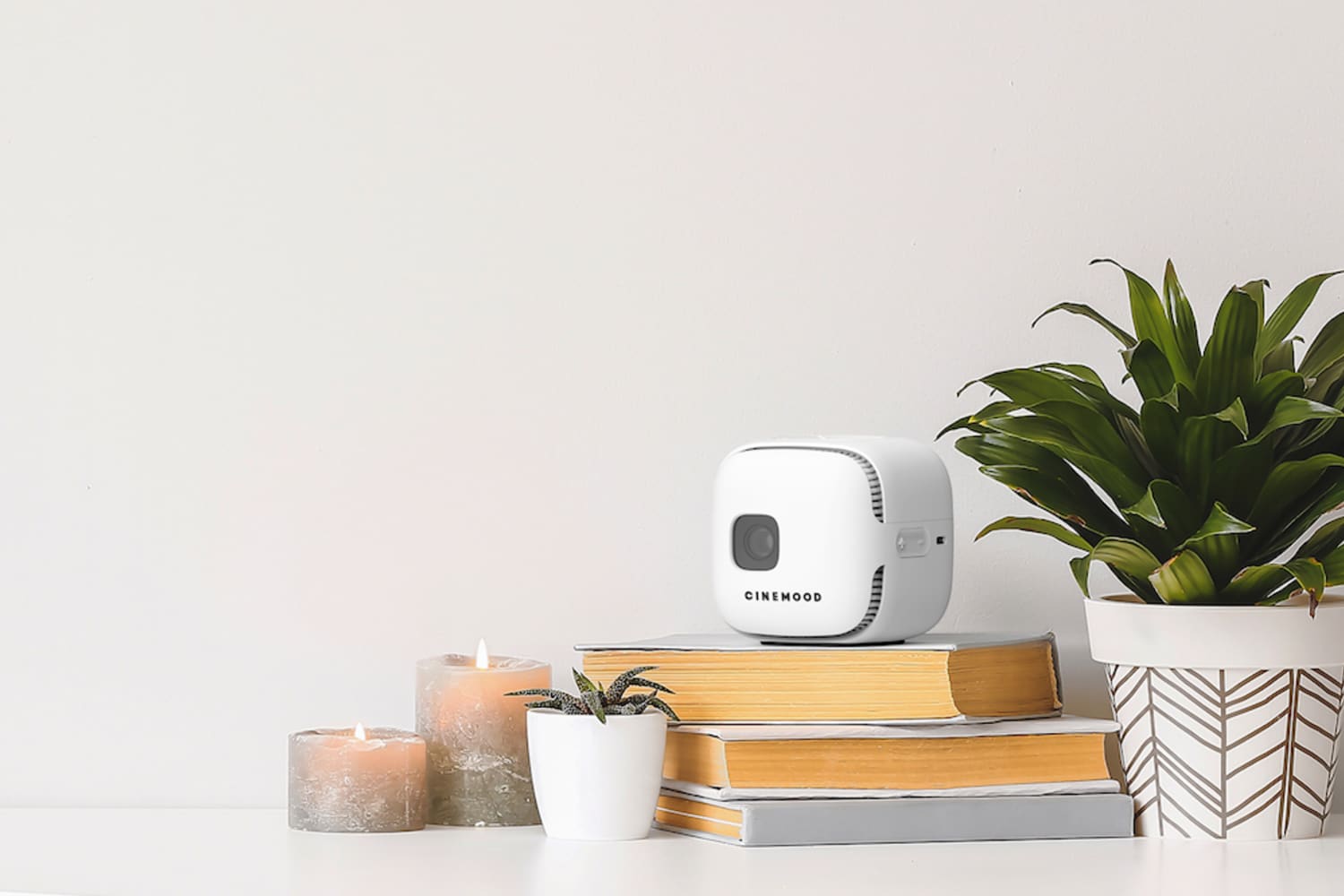 Cinemood TV is a Palm-Sized Portable Projector | Apartment Therapy