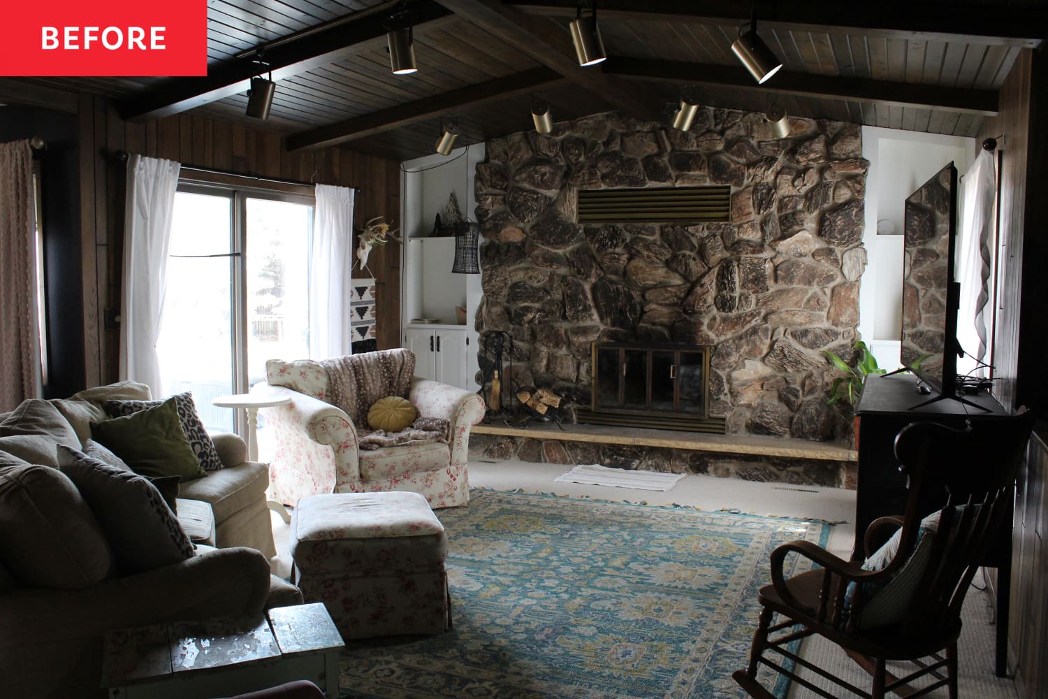 Before and After: HGTV’s “Down Home Fab” Transforms a Dark Stone ...