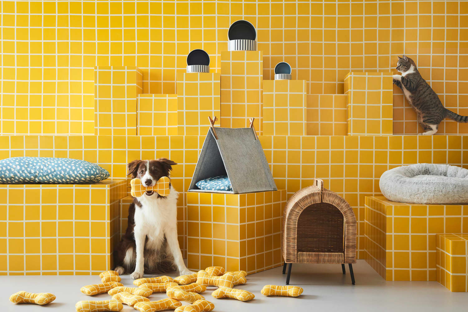IKEA's New Pet Collection Includes a Luxurious Cat Tent | Apartment Therapy