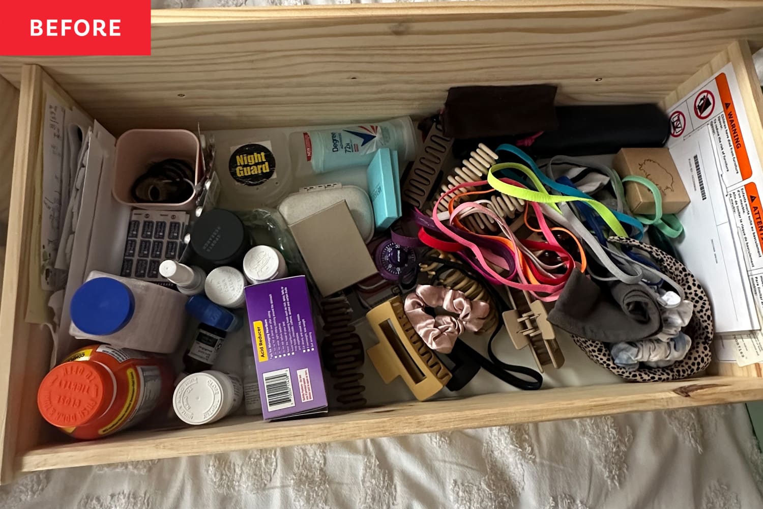 How I Organized My “Chaotic” Drawer with $2 Target Trays | Apartment ...