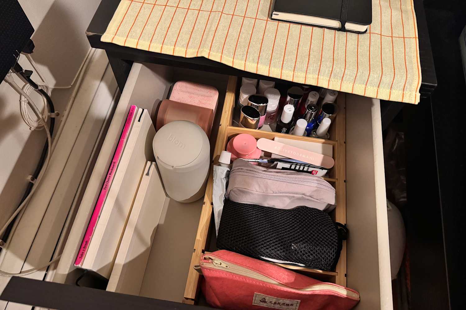 SpaceAid’s Kitchen Drawer Dividers Fixed My Nightstand Clutter ...