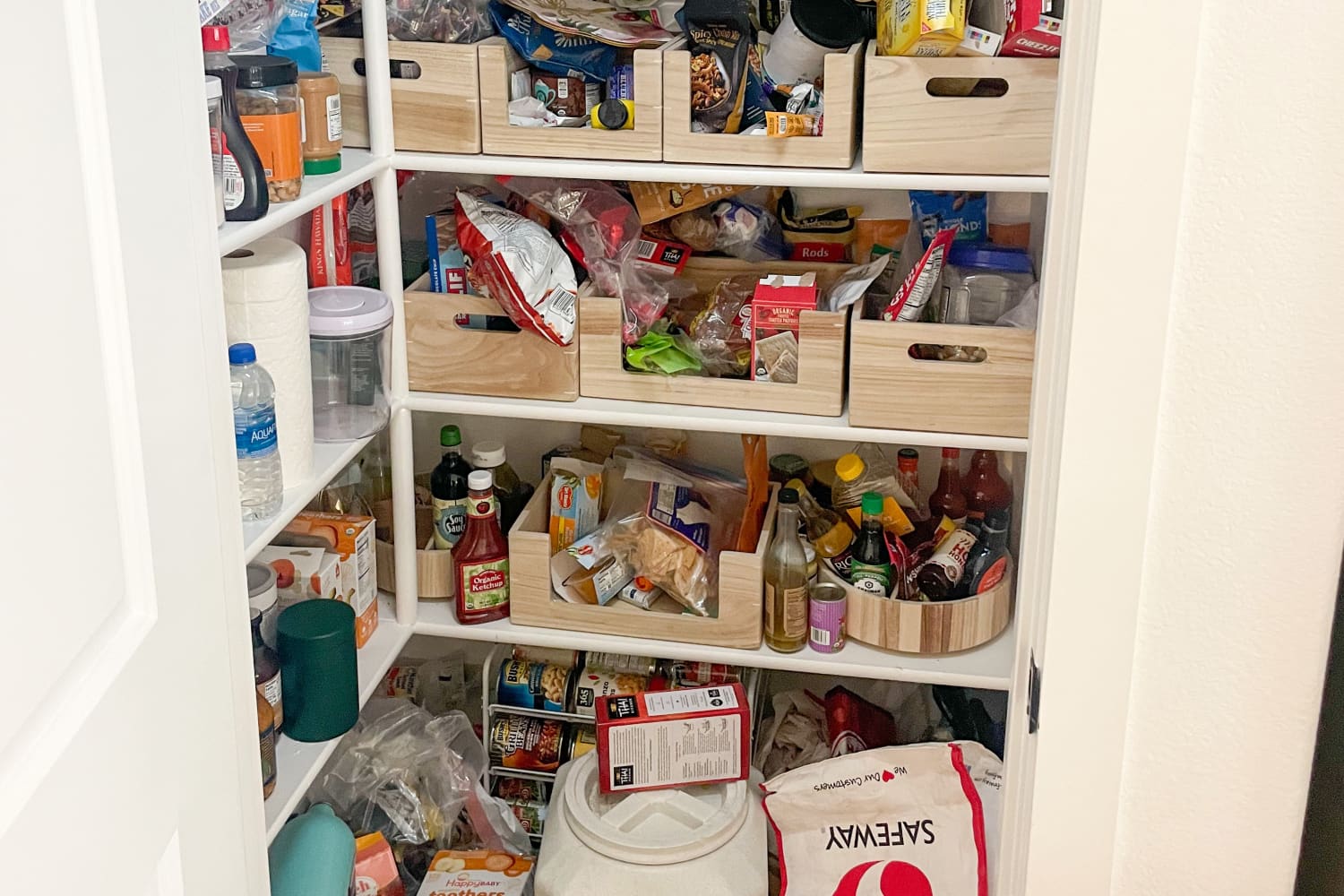 Disorganized Pantry Makeover - Before After | The Kitchn