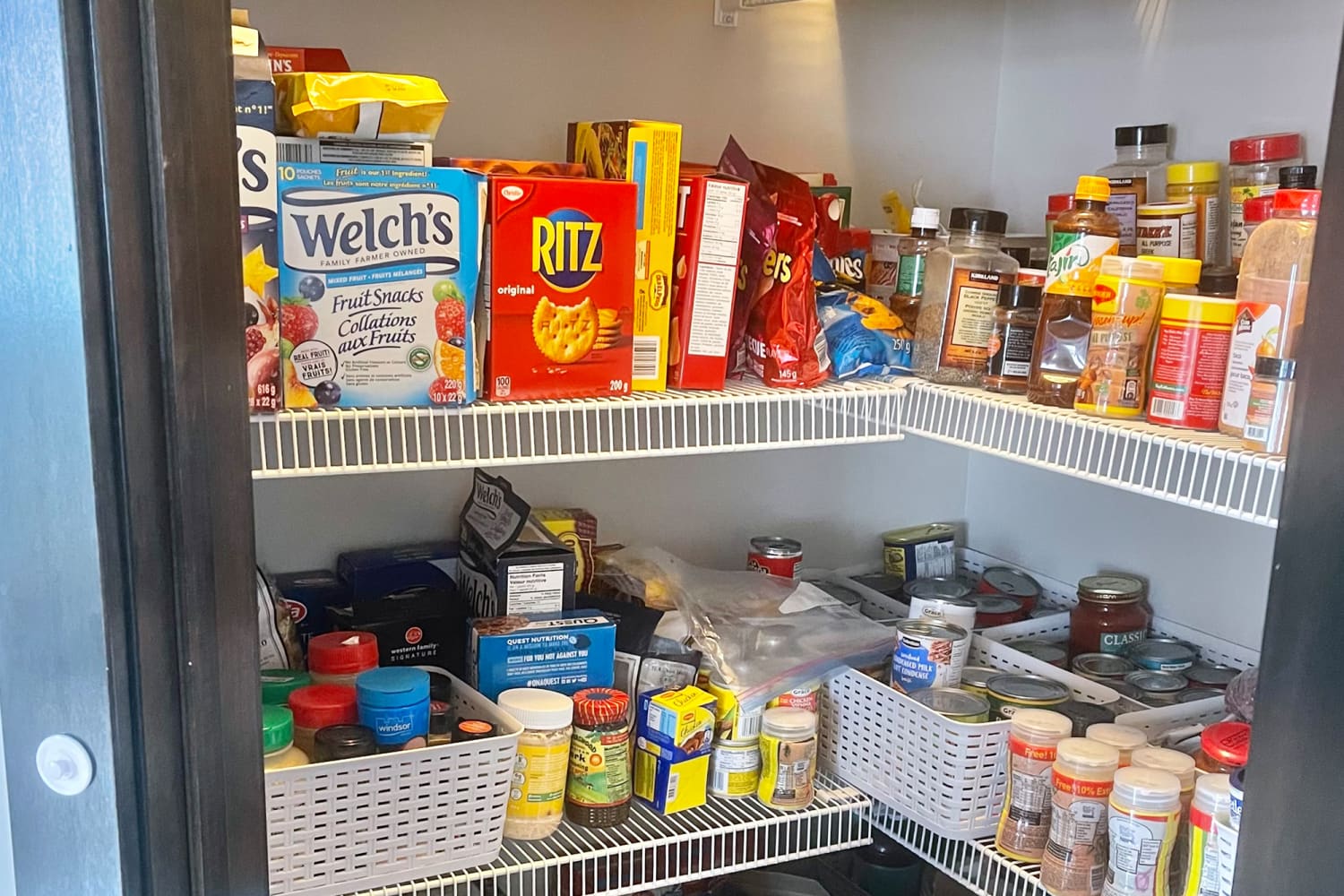 A Pro Organizer Gives a Cluttered Pantry a $100 Makeover - Before After ...
