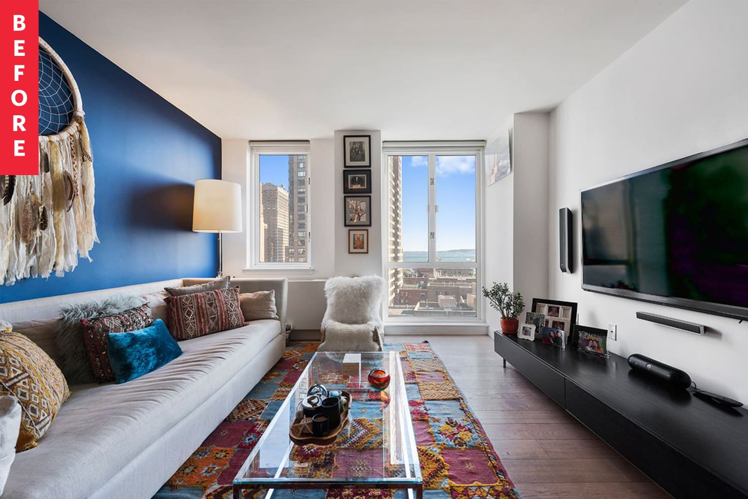 See The Power of Home Staging With This Before and After | Apartment ...