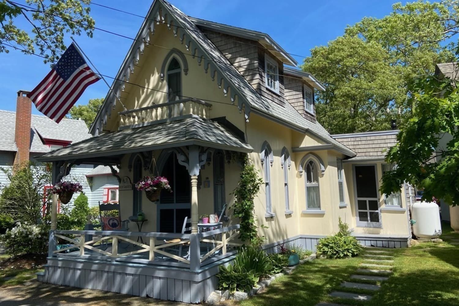 Martha's Vineyard Gingerbread Cottages — 19 Butler Ave., Oak Bluffs ...