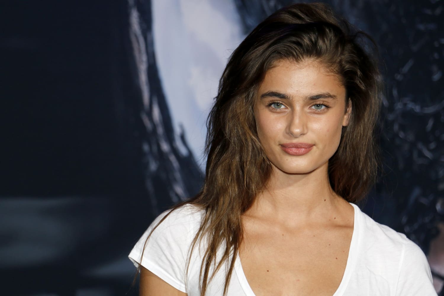 Taylor Hill’s Pink Couch Adds a Pop of Color to Her Rustic Living Room ...