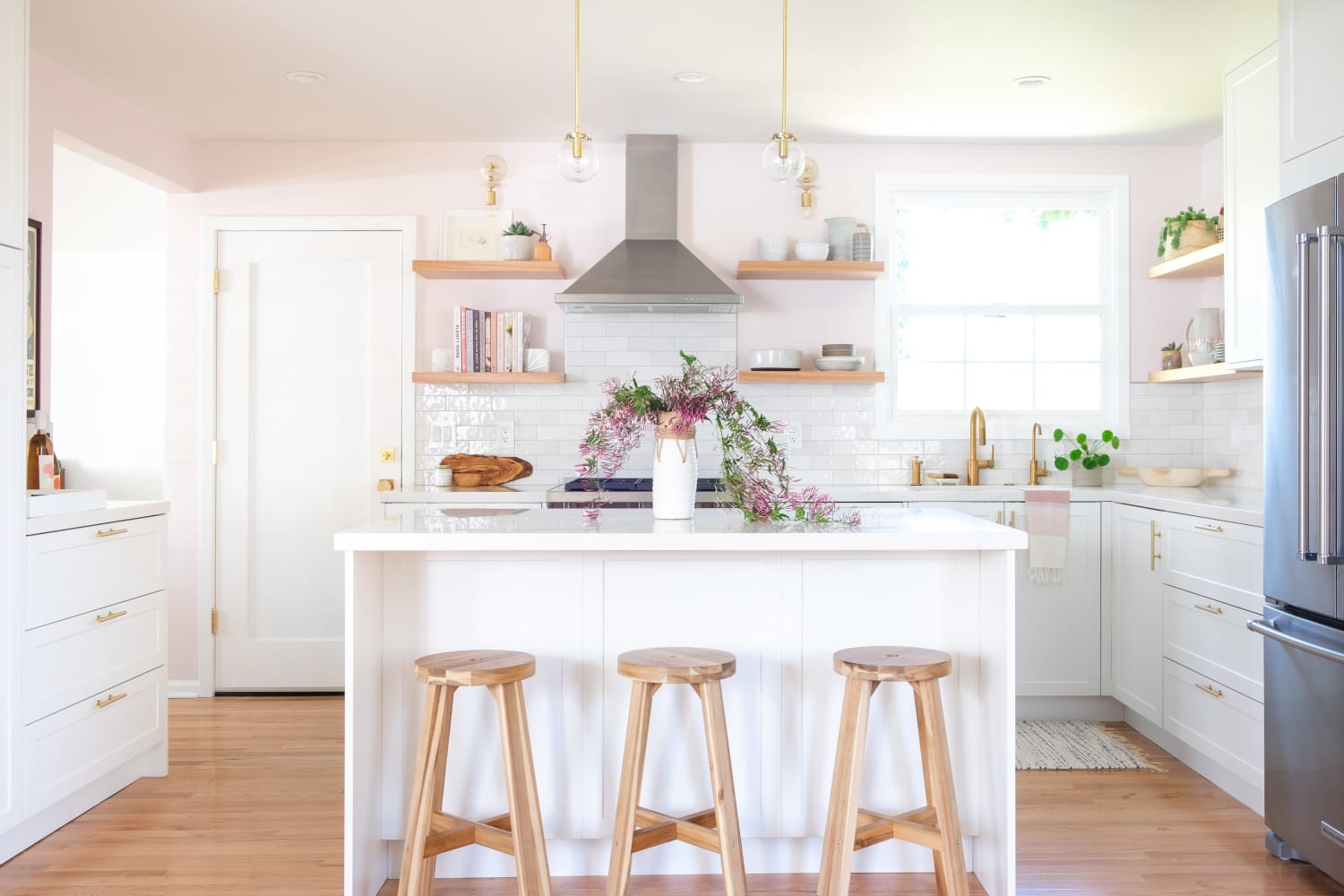 This Dreamy Designer IKEA Kitchen Reno Was Done on a Budget | Apartment ...