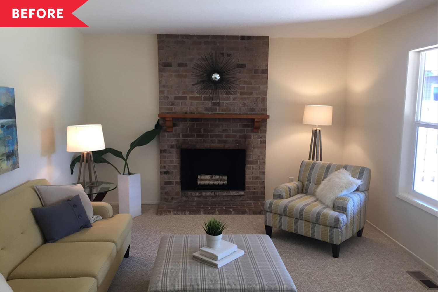 Before and After: A Designer Gives Boring White Walls the Cozy Cabin ...