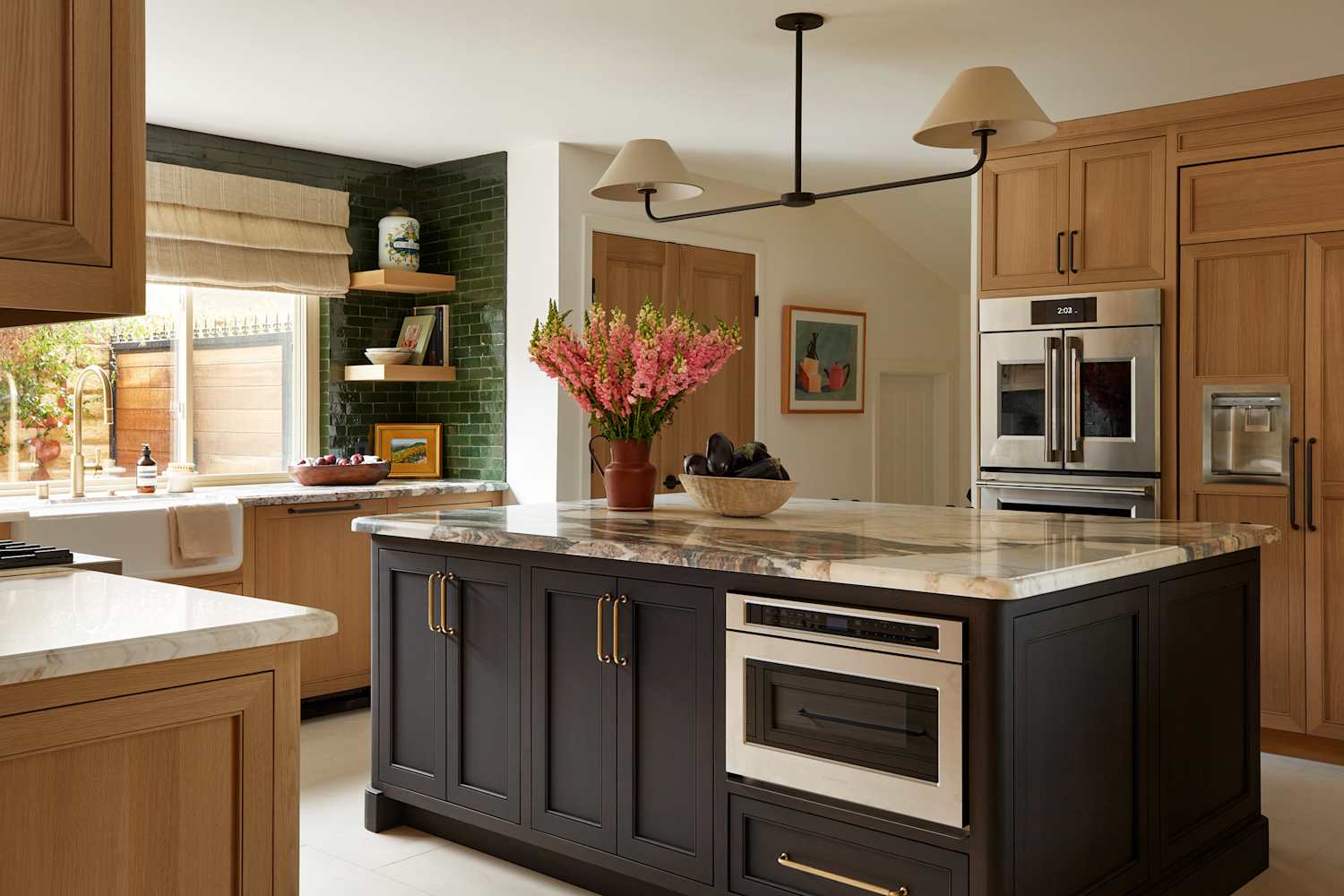 Waterfall Kitchen Islands Are Out: and Furniture-Style Is In ...