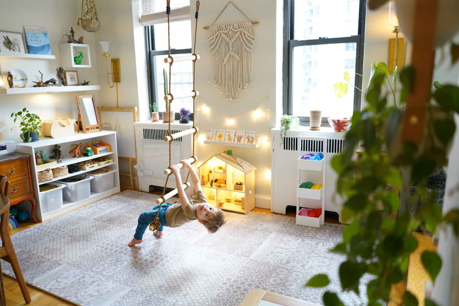 Every Home Needs an Indoor Swing | Cubby